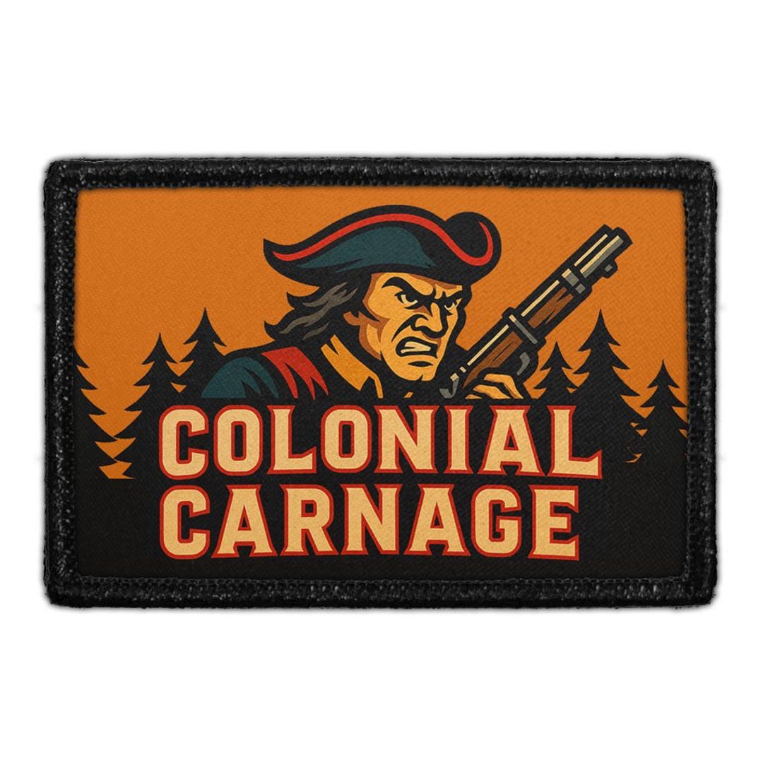 Colonial Carnage - Removable Patch - Etsy