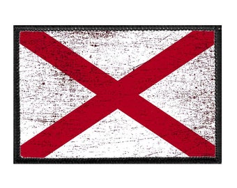 Mississippi State Flag Color Distressed Removable Patch | Etsy