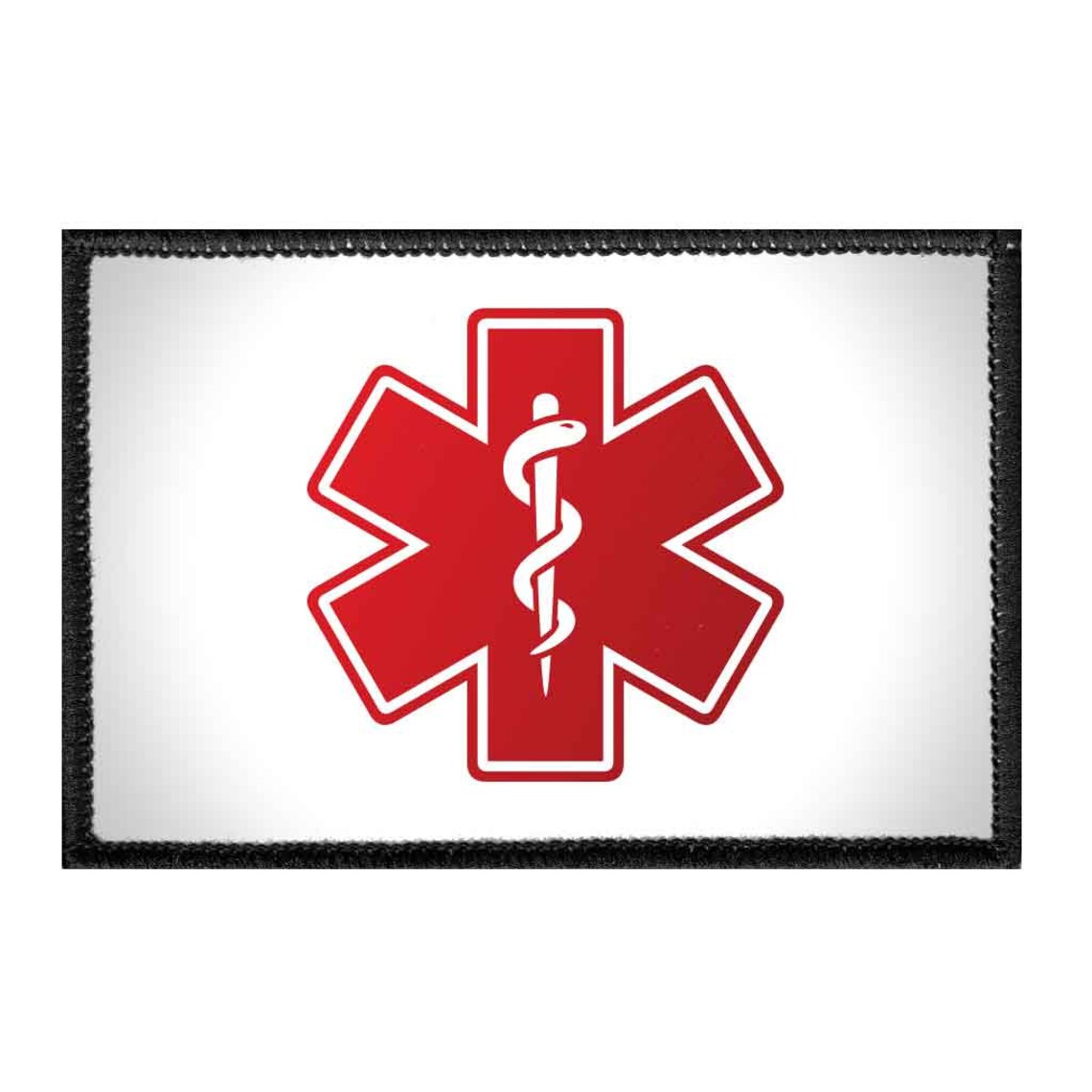 Medic Symbol Red Cross White Background Patch - Etsy Canada