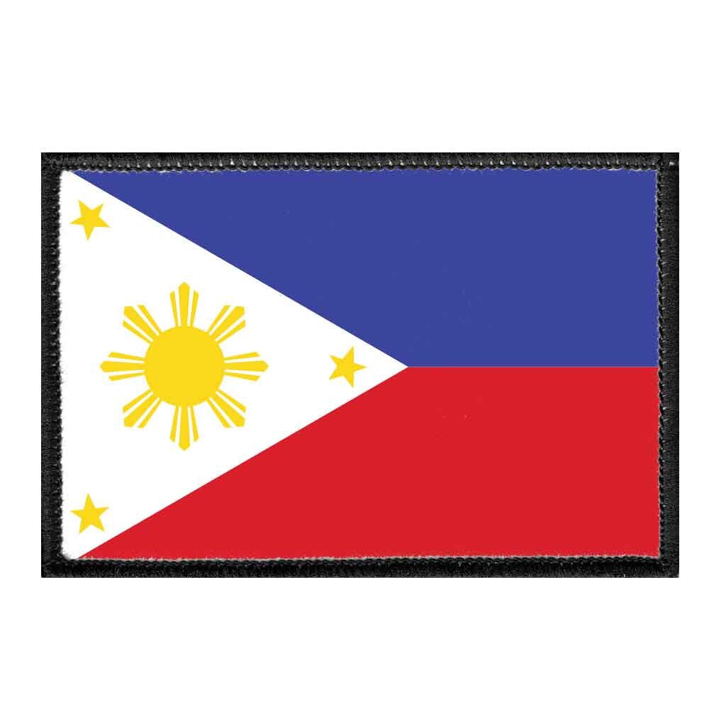 Philippines National Flag Color Removable Patch - Etsy