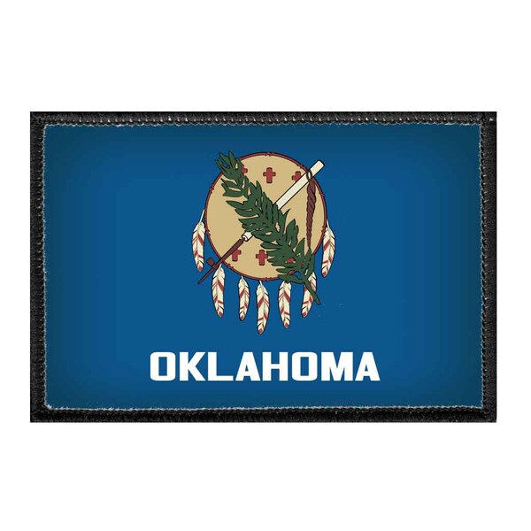 Oklahoma Flag Patch - Etsy