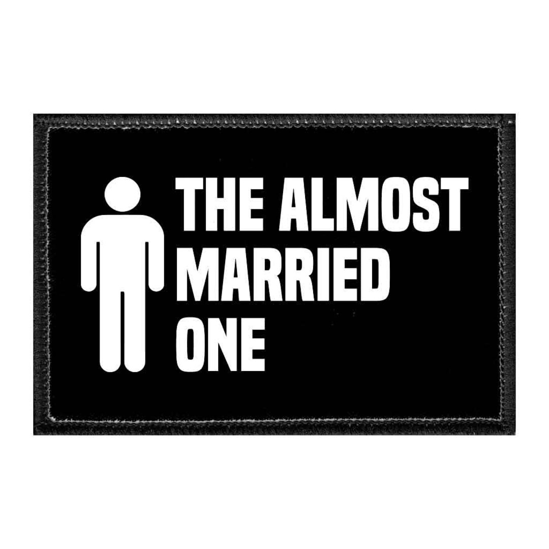 The Almost Married One - Male - Removable Patch - Etsy