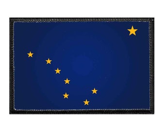 Alaska Flag Embroidered Patch - Etsy