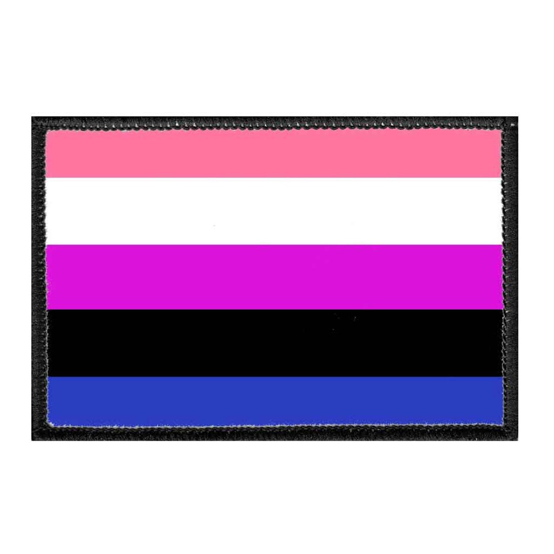 Genderfluid Pride Flag - Removable Patch - Etsy