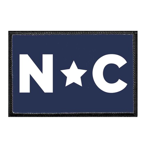 North Carolina State Flag Patch 4.20l X 2.25h - Etsy