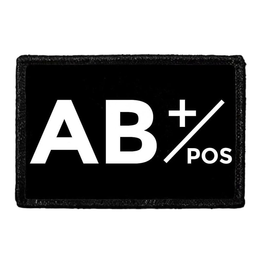 AB+ Positive Blood Type - Removable Patch - Etsy