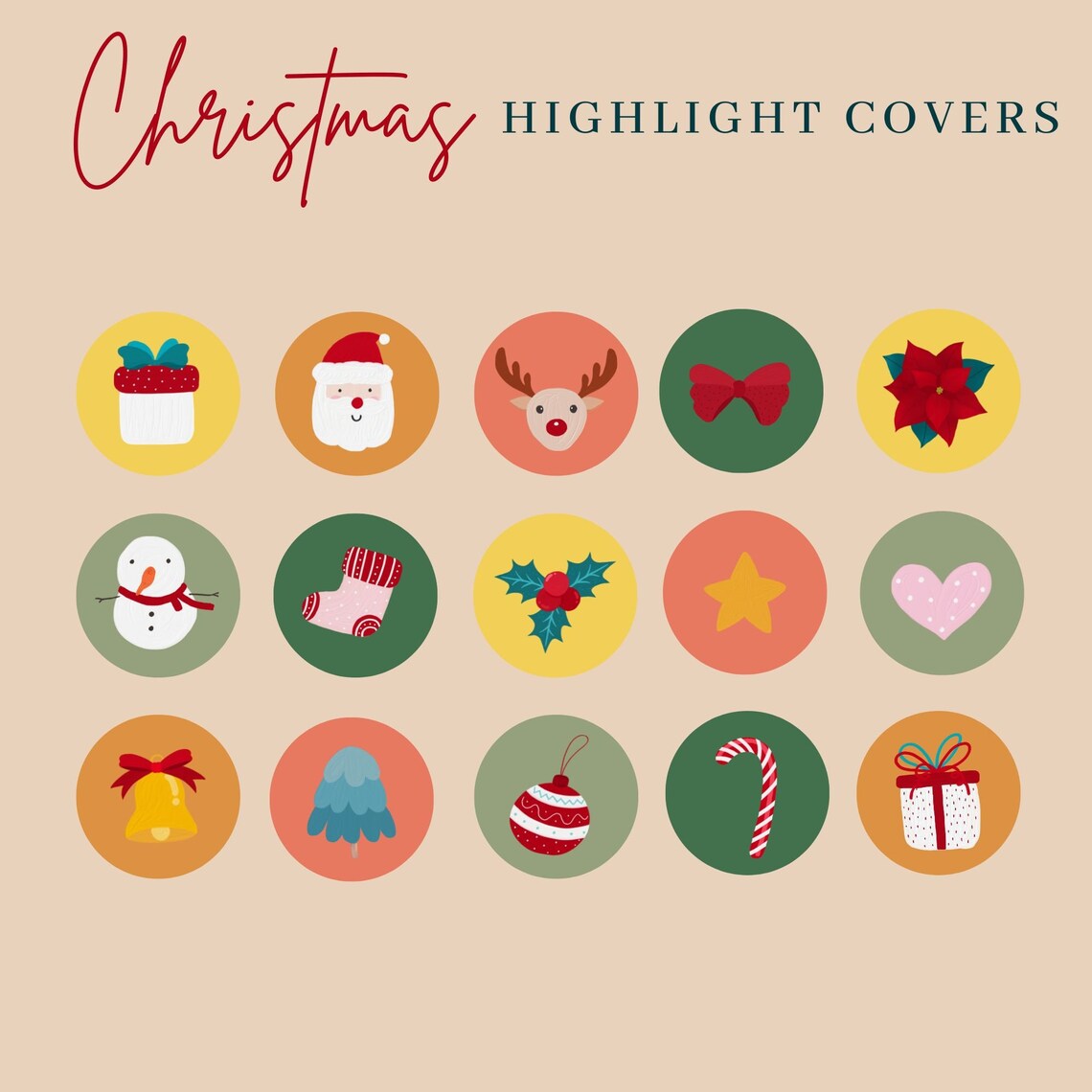 15 Winter Instagram Highlight Covers | Christmas Instagram Highlight ...