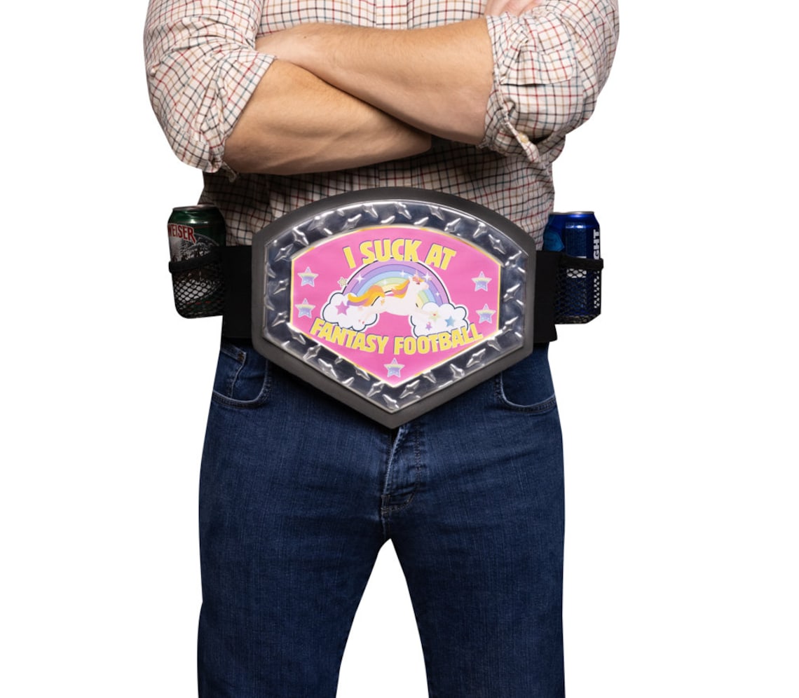 Fantasy Football Loser Trophy Party Belt | Last Place Fantasy Football ...