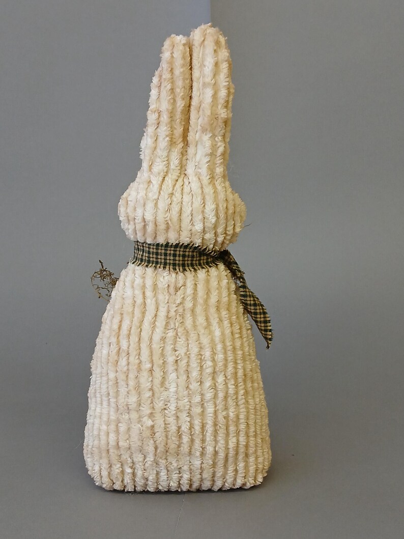 Handmade Primitive Grungy Chenille Bunny Rabbit Farmhouse Country - Etsy