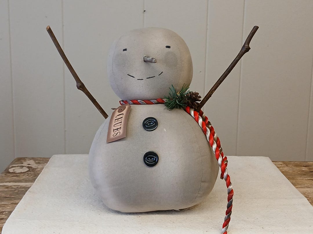 Snowman With Twig Arms - Etsy