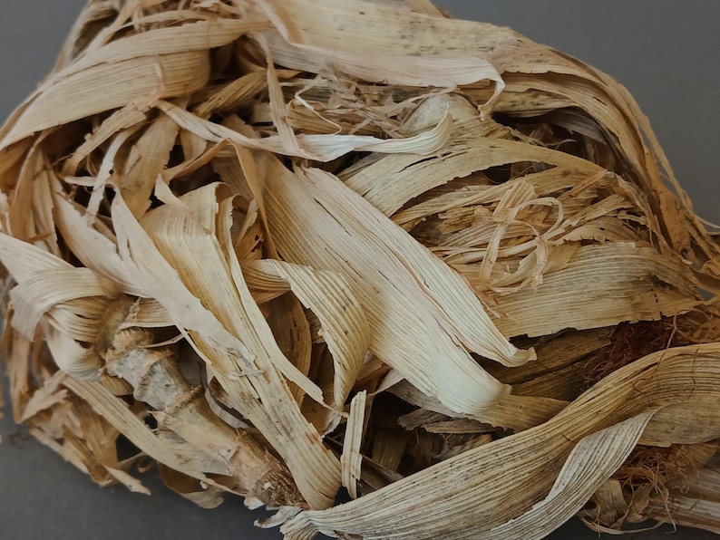 New Handmade Dried Corn Husks Stalks Primitive Home Bowl Filler - Etsy