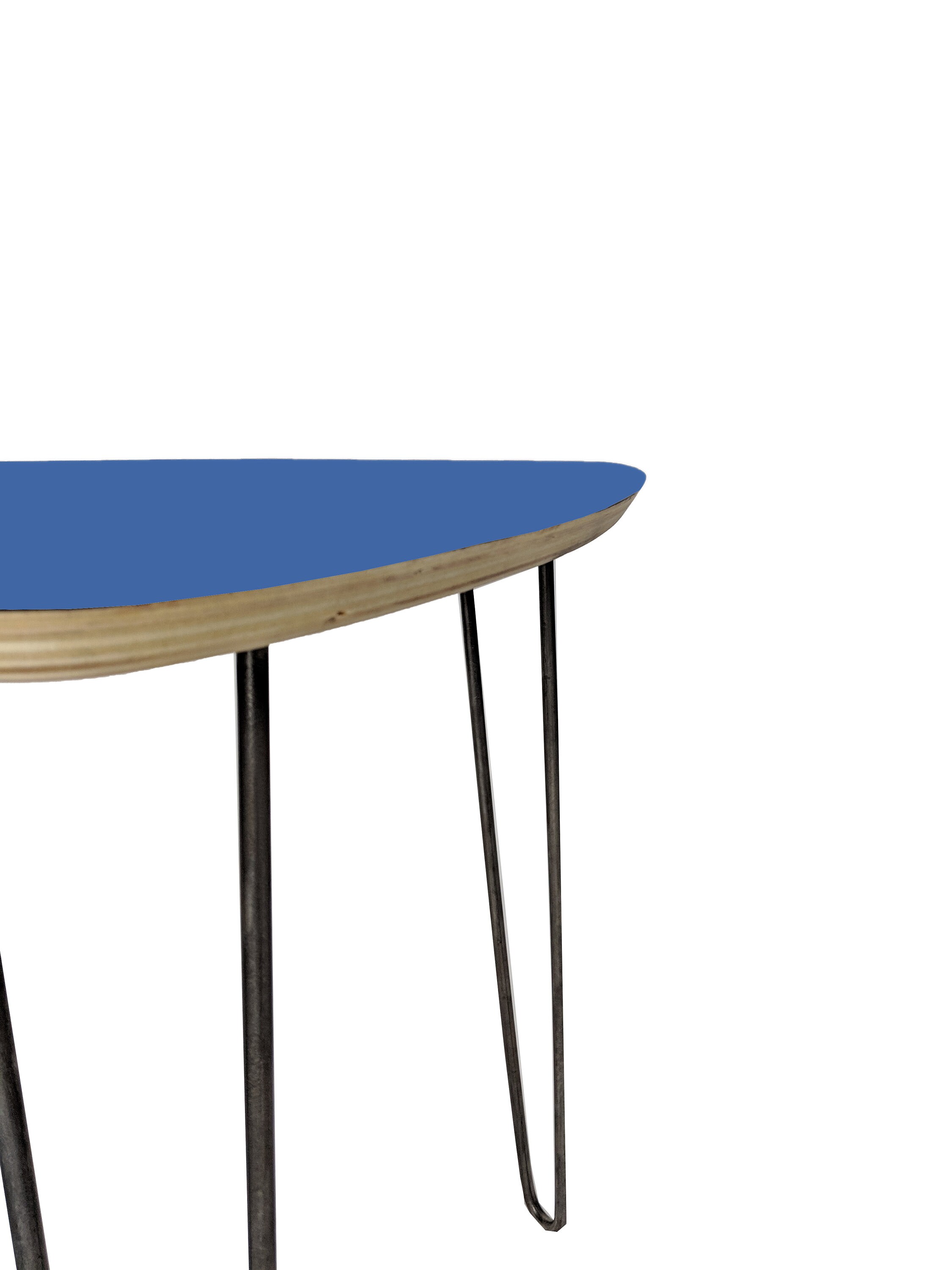 Side Table Midcentury Modern Multiple Colors Available Triangle Sofa ...