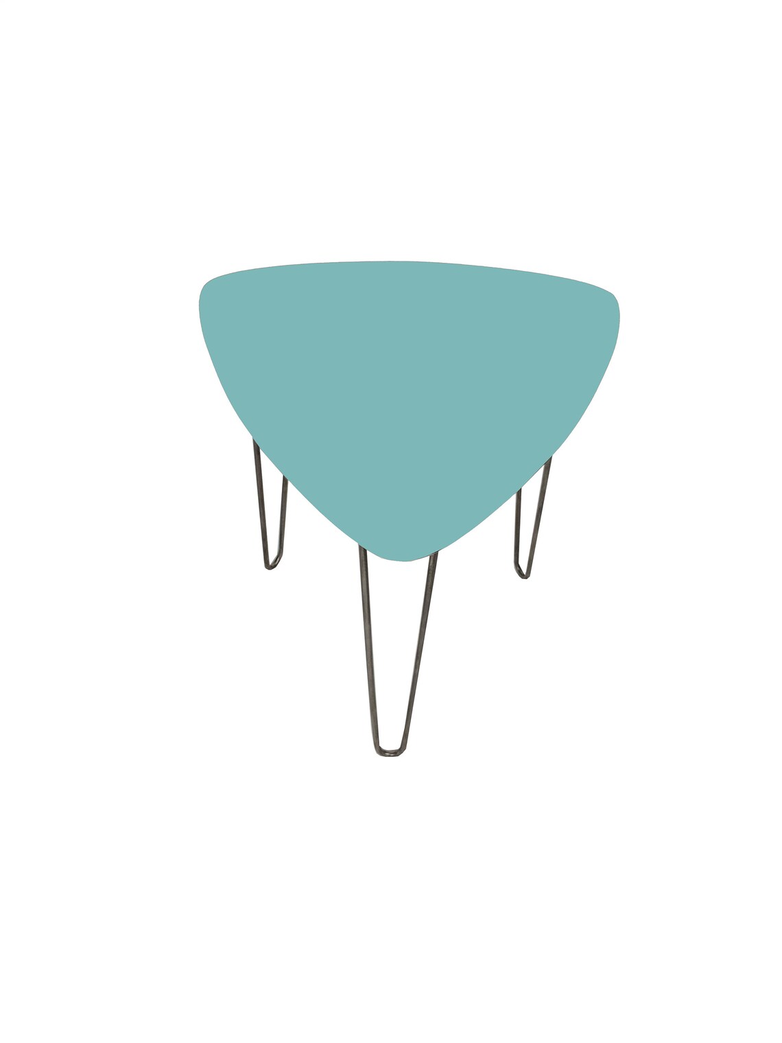 Side Table Midcentury Modern Multiple Colors Available Triangle Sofa ...