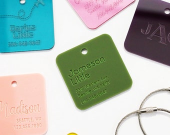 backpack id tags
