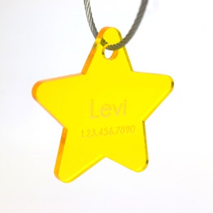 Personalized Children's Backpack Tag Kid's School Tag Parent Contact ...