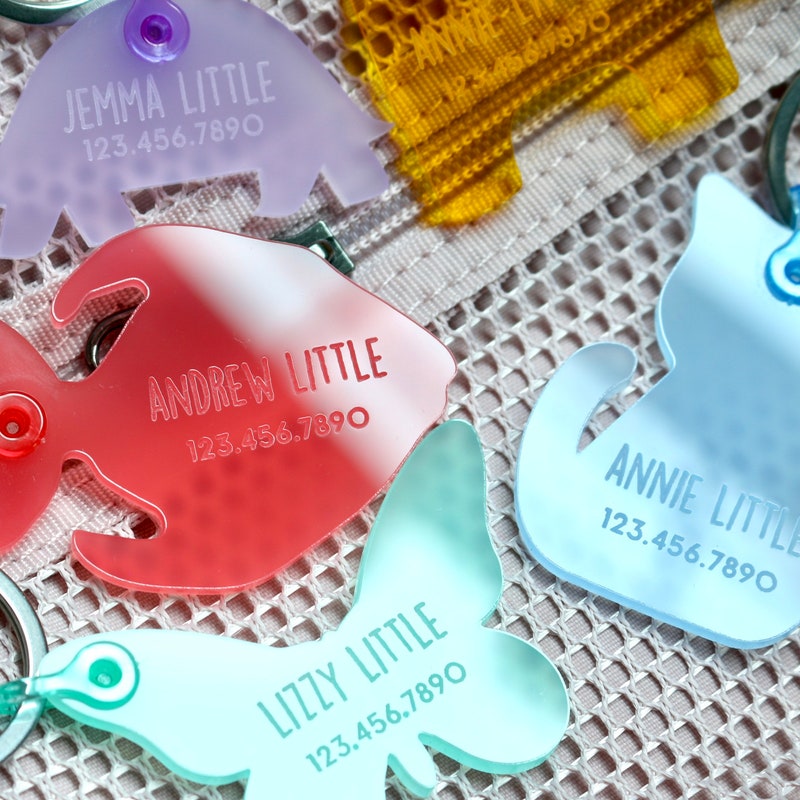 Kids Luggage Tags - Etsy
