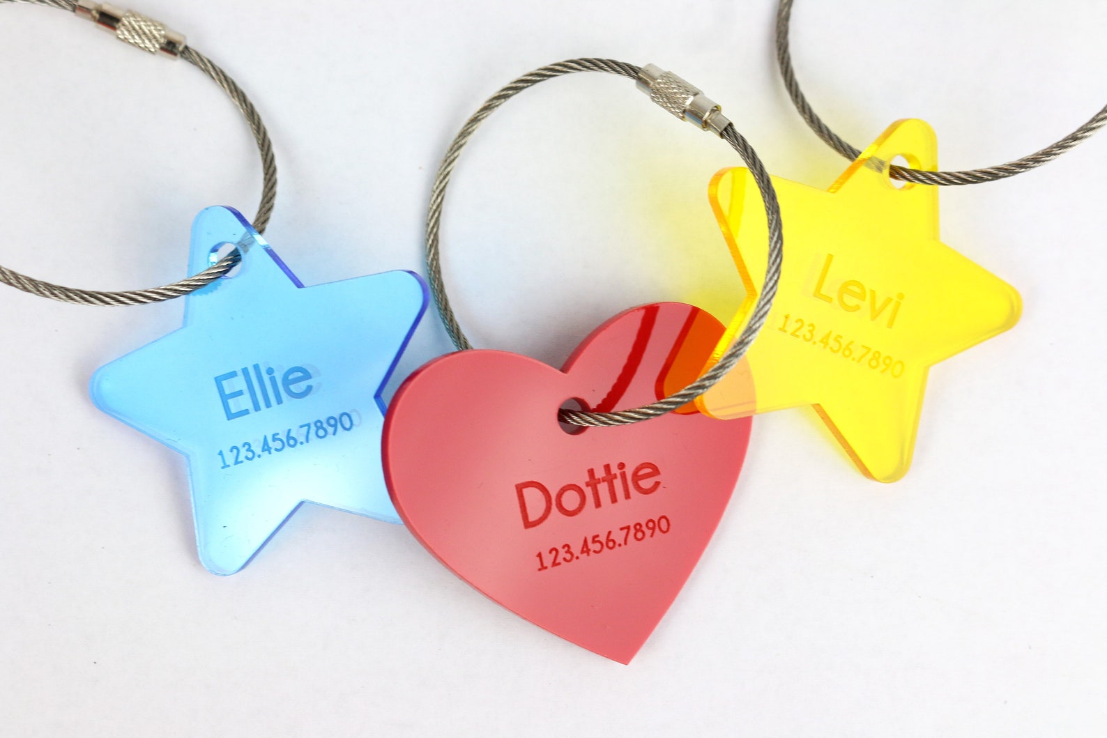 Personalized Children's Backpack Tag Kid's School Tag - Etsy