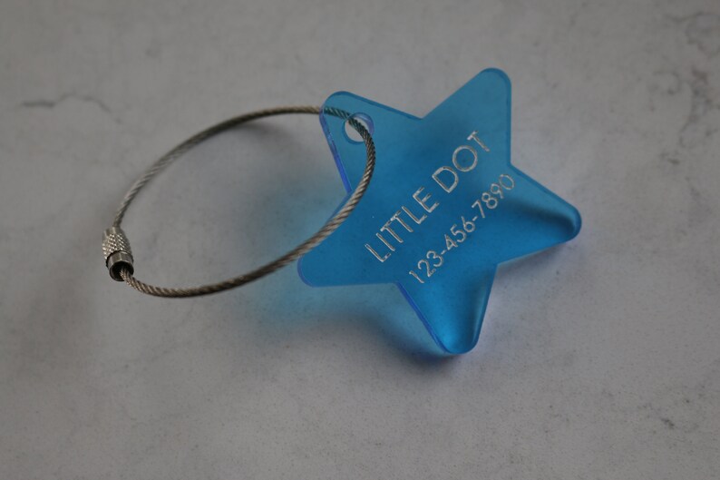 Personalized Children's Backpack Tag Kid's School Tag - Etsy