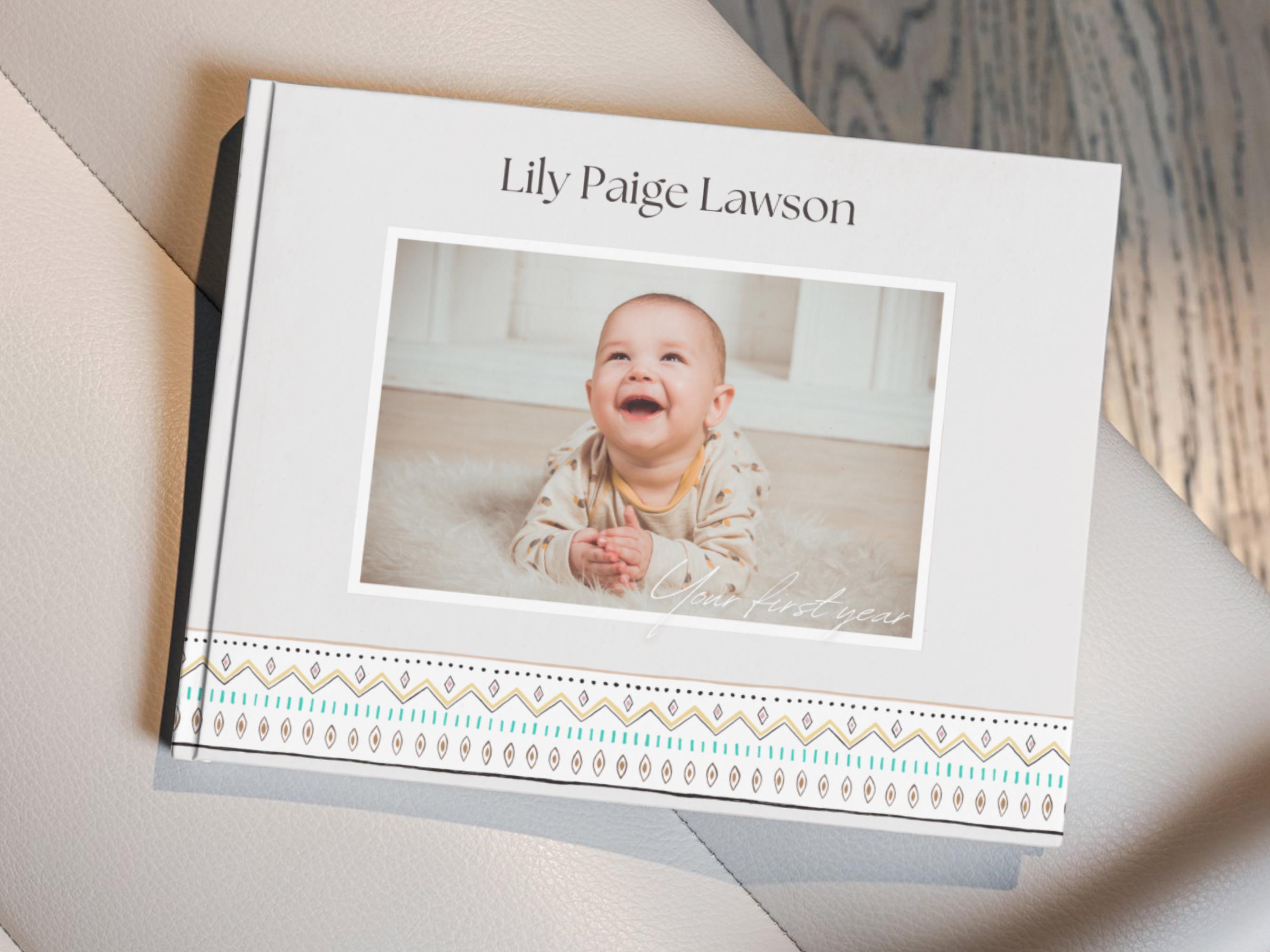 Bump to Baby Memory Book Template | Boho | 100+ Pages | Fully ...