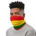 Rasta Neck Gaiter - Rastafari Face Shield - Neck Mask - Face Cover ...