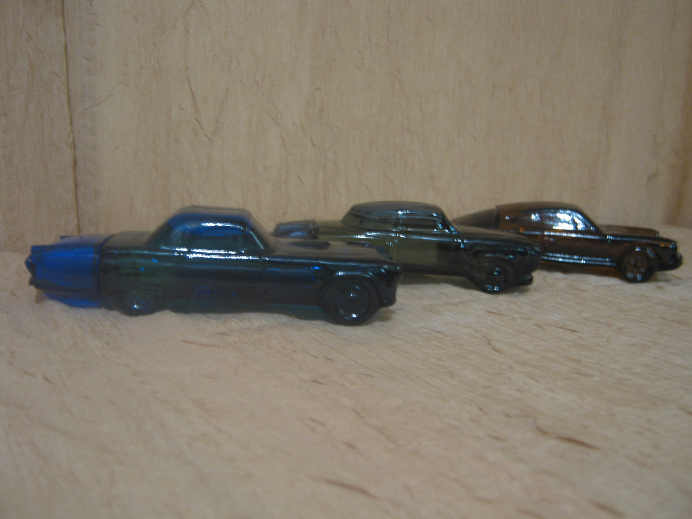 Trifecta Three Quality Classic Vehicle Avon Decanters to Refill and ...