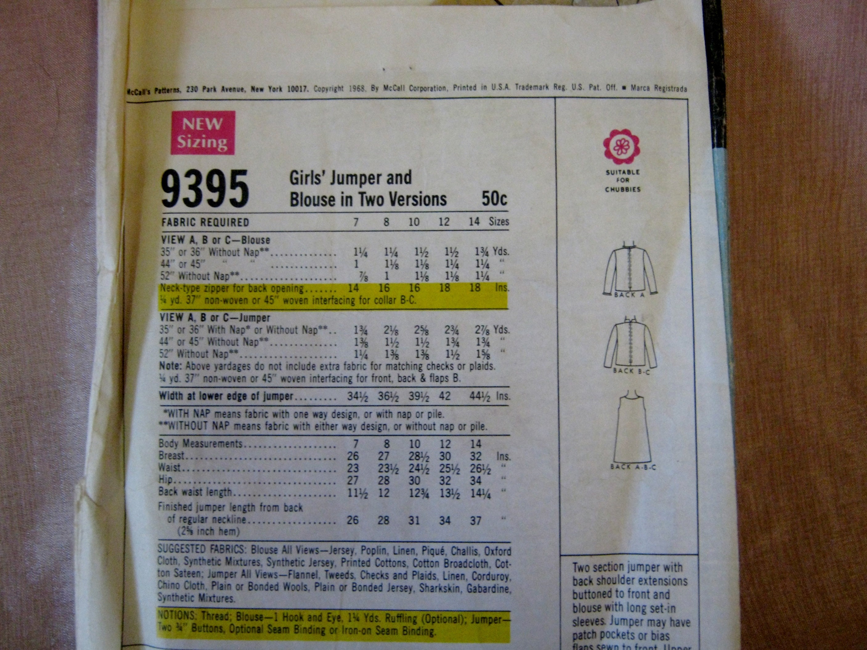 Vintage Sewing Patterns By McCalls 9395 Jumper , Simplicity 8896 Skirts ...