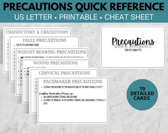 Occupational Therapy Quick Reference / Cheat Sheet / Pocket - Etsy