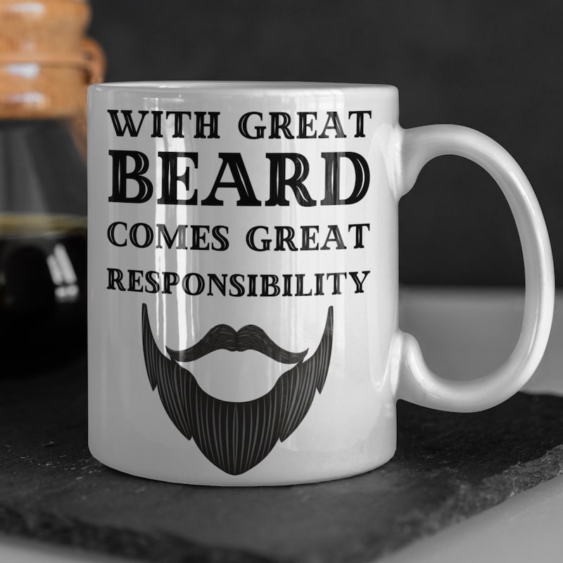 Beard Coffee Mug - Etsy