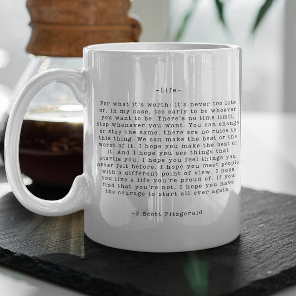 Quote Mug - Etsy