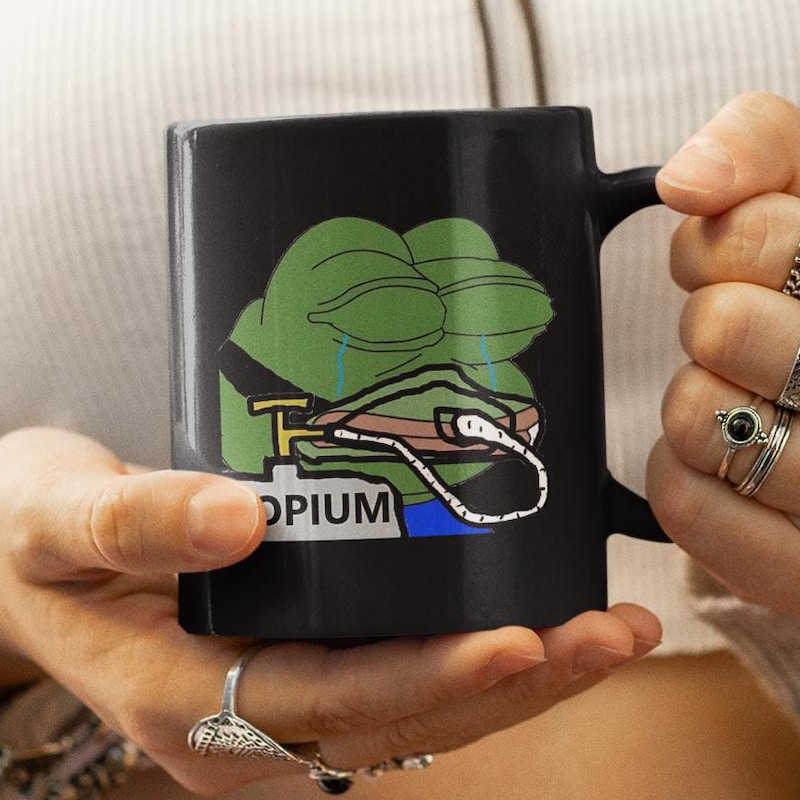 Black Pepe the Frog - Etsy
