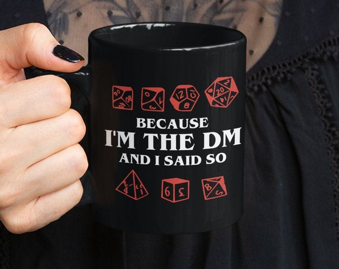 Dungeons and Dragons Dungeon Master Mug Tears of My Players - Etsy