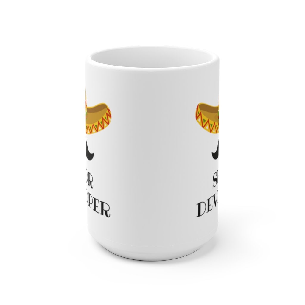 Senior Developer Mug Señor Developer Mug Web Developer Gift | Etsy