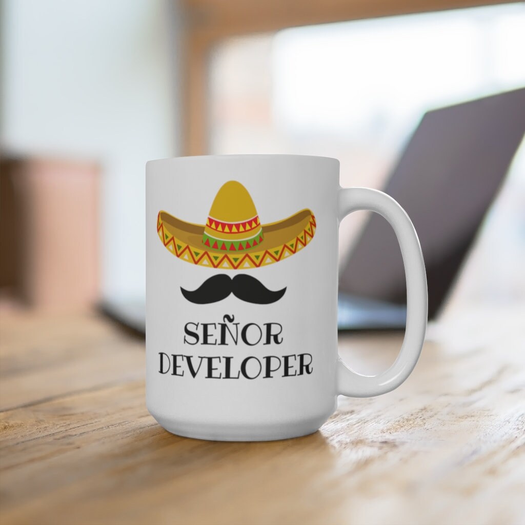 Kitchen & Dining Home & Living Señor Developer Coffee Mug Software ...