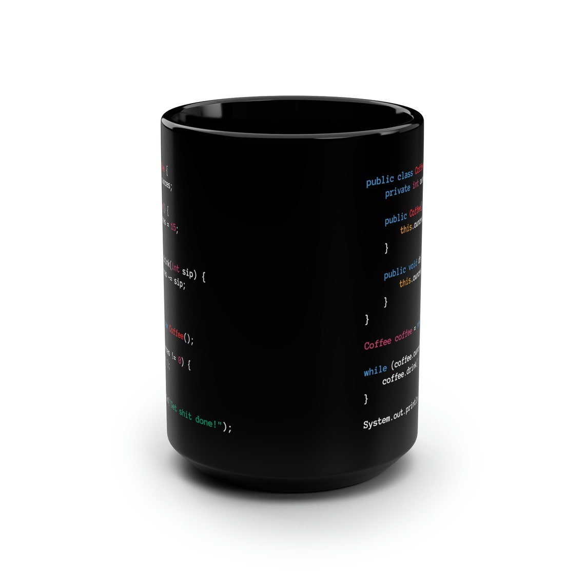 Java Coffee Mug Programmer Coder Engineer Java Black Tea Mug Gift Java ...