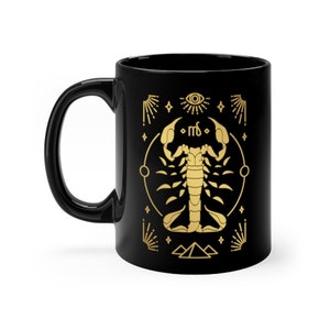 Scorpio Mug Zodiac Gifts Astrology Mug Scorpio Gifts Horoscope Birthday ...