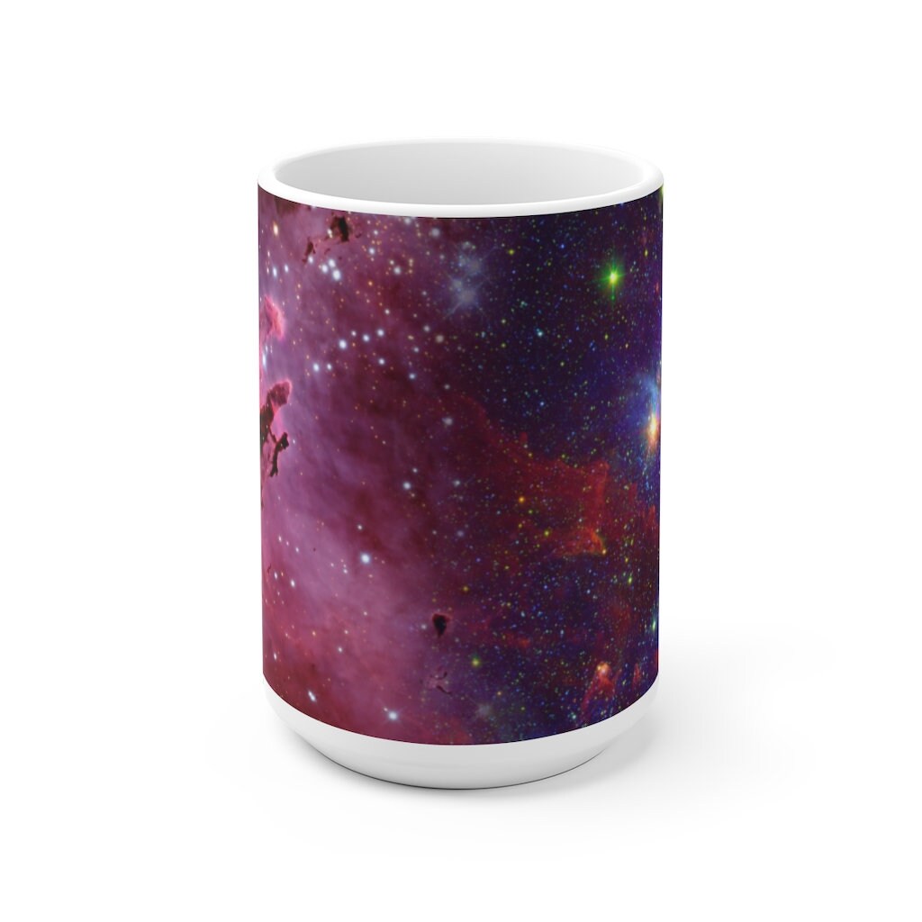 Space Mug Vibrant Colors Galaxy Space Solar System Astronomy | Etsy