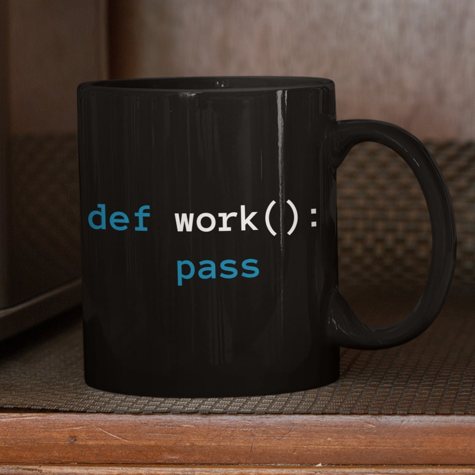 Python Programmer Programmer Mug Python Code Mug Mugs For Etsy