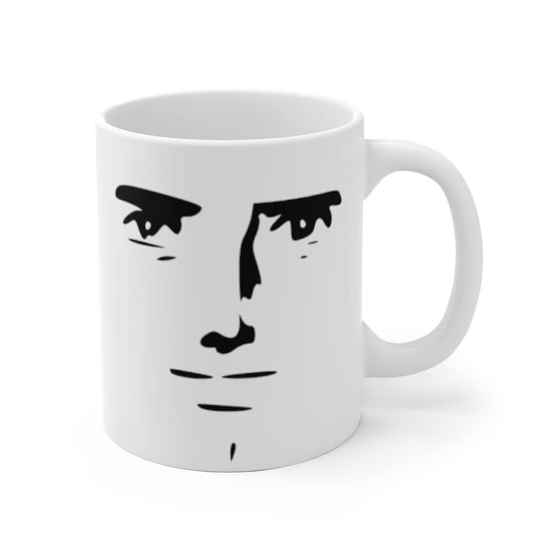 Anime Mug Sensual Anime Face Yaranaika Meme Mug Meme Coffee | Etsy