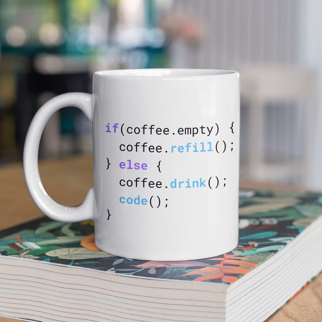 Programmer Mug Coding Coffee Mug Programmer Programmer T Developer T Java Coding Mug