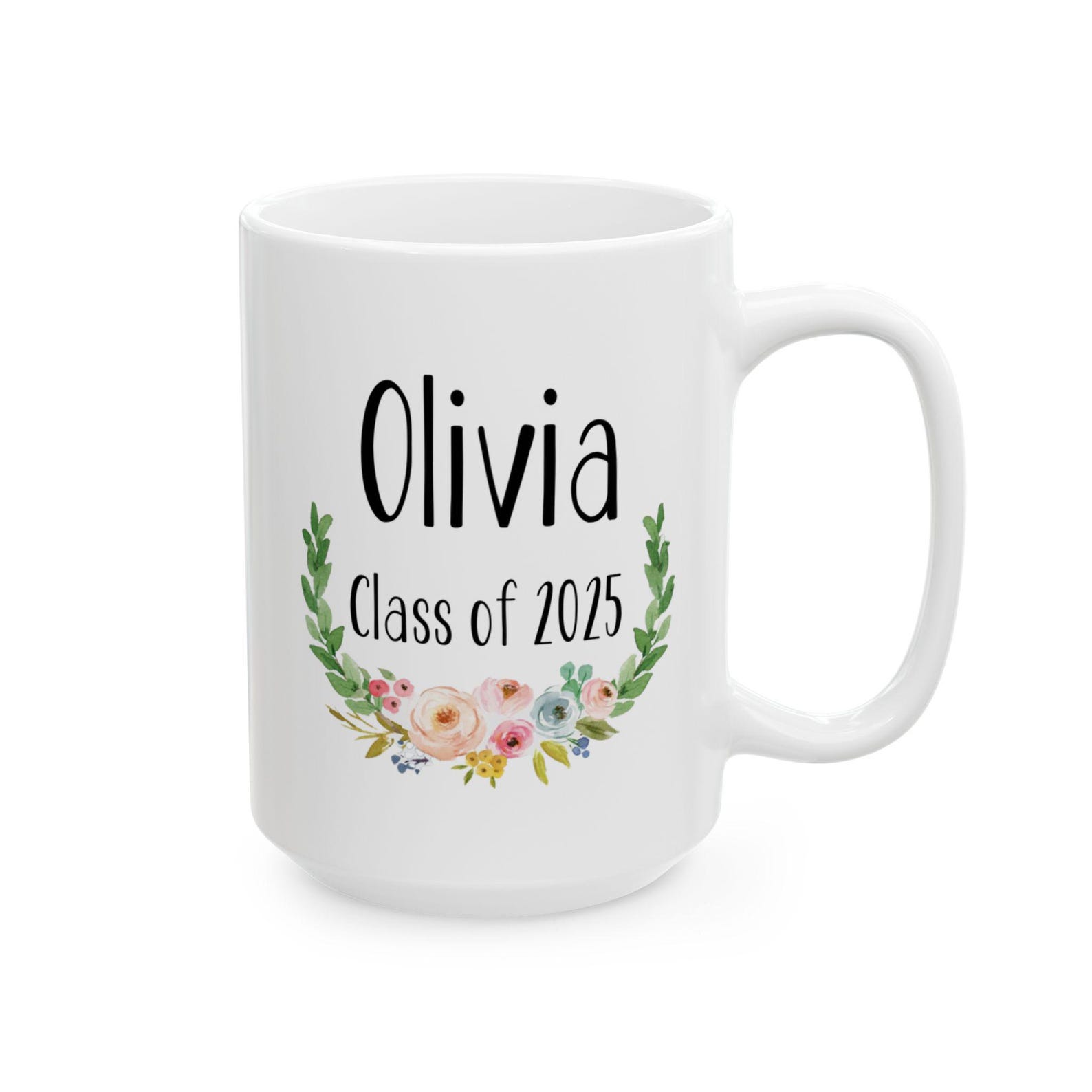 Custom Graduation Mug, College Graduation Gift, Class of 2025, Custom ...