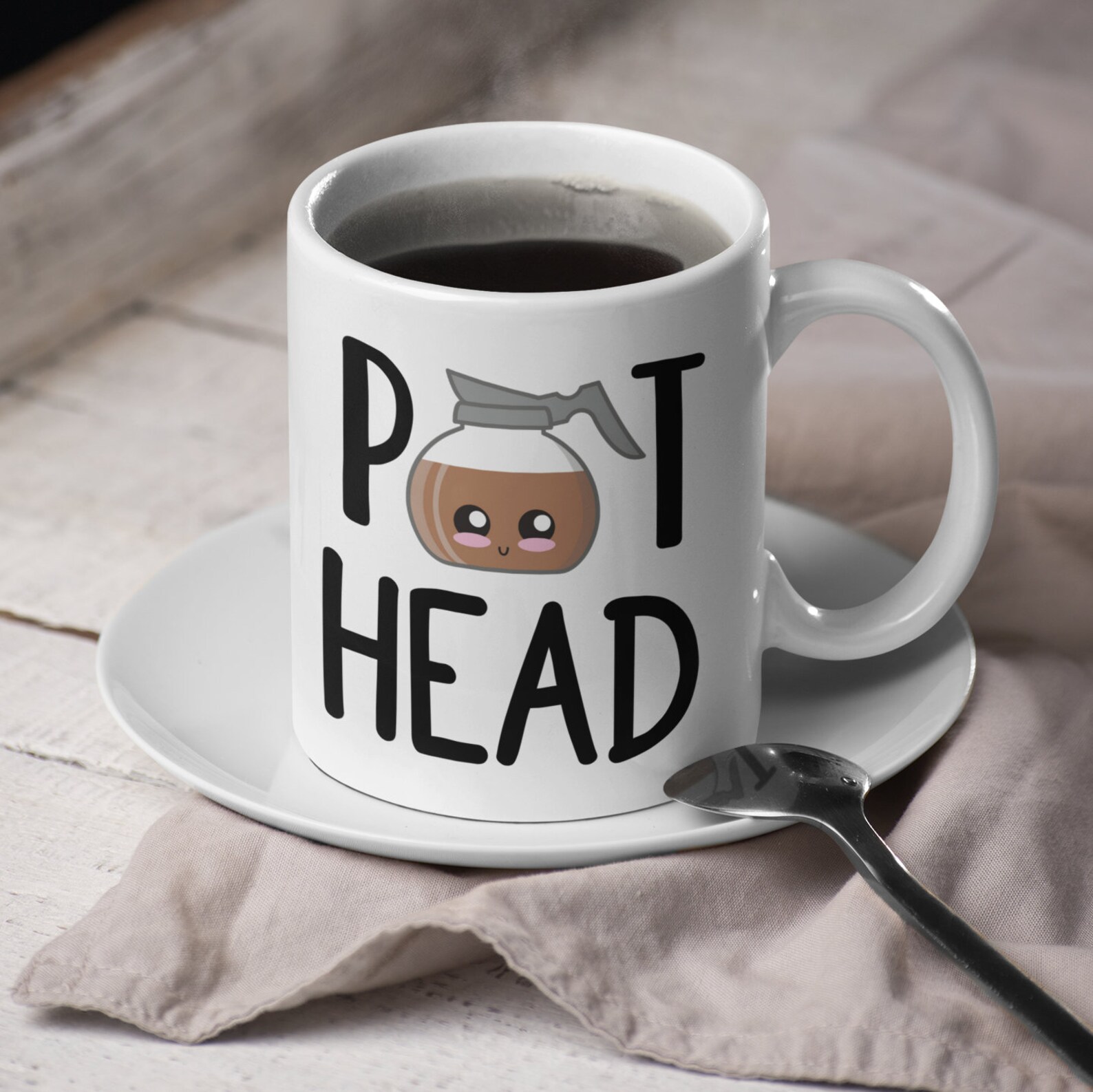 Pot Head Mug Coffee Lover Mug Big Coffee Mug Big Tea Mug - Etsy