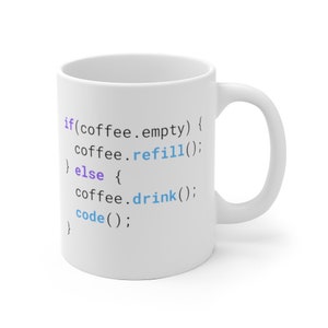 Programmer Mug, Coding Coffee Mug, Programmer, Programmer Gift ...
