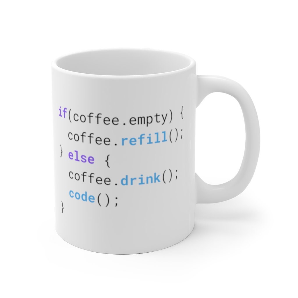 Programmer Mug Coding Coffee Mug Programmer Programmer Etsy
