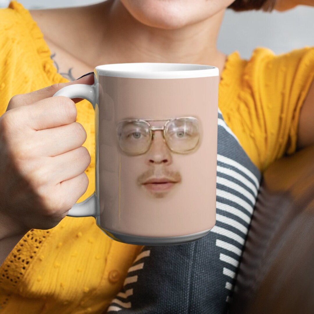 Jeffrey Dahmer Face Mug, Funny Mug, Creepy Face Mug, Funny Gifts ...