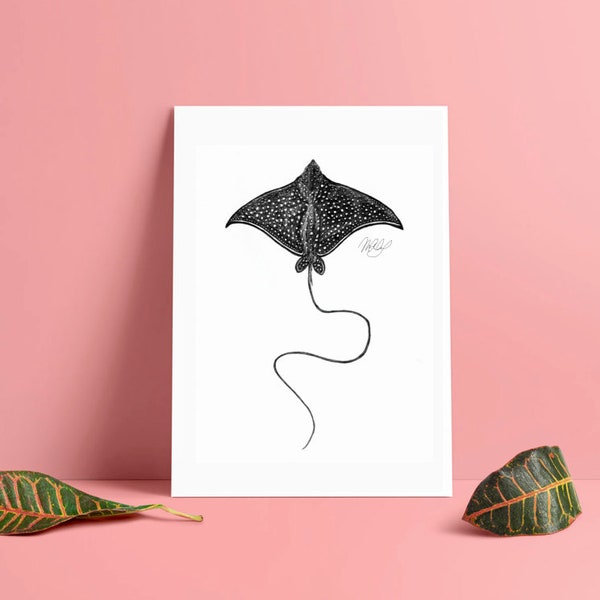 Spotted Eagle Ray - Etsy