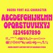 Ogend Groovy Cartoon Font, Quirky Font, Psychedelic Font, Groovy Font ...