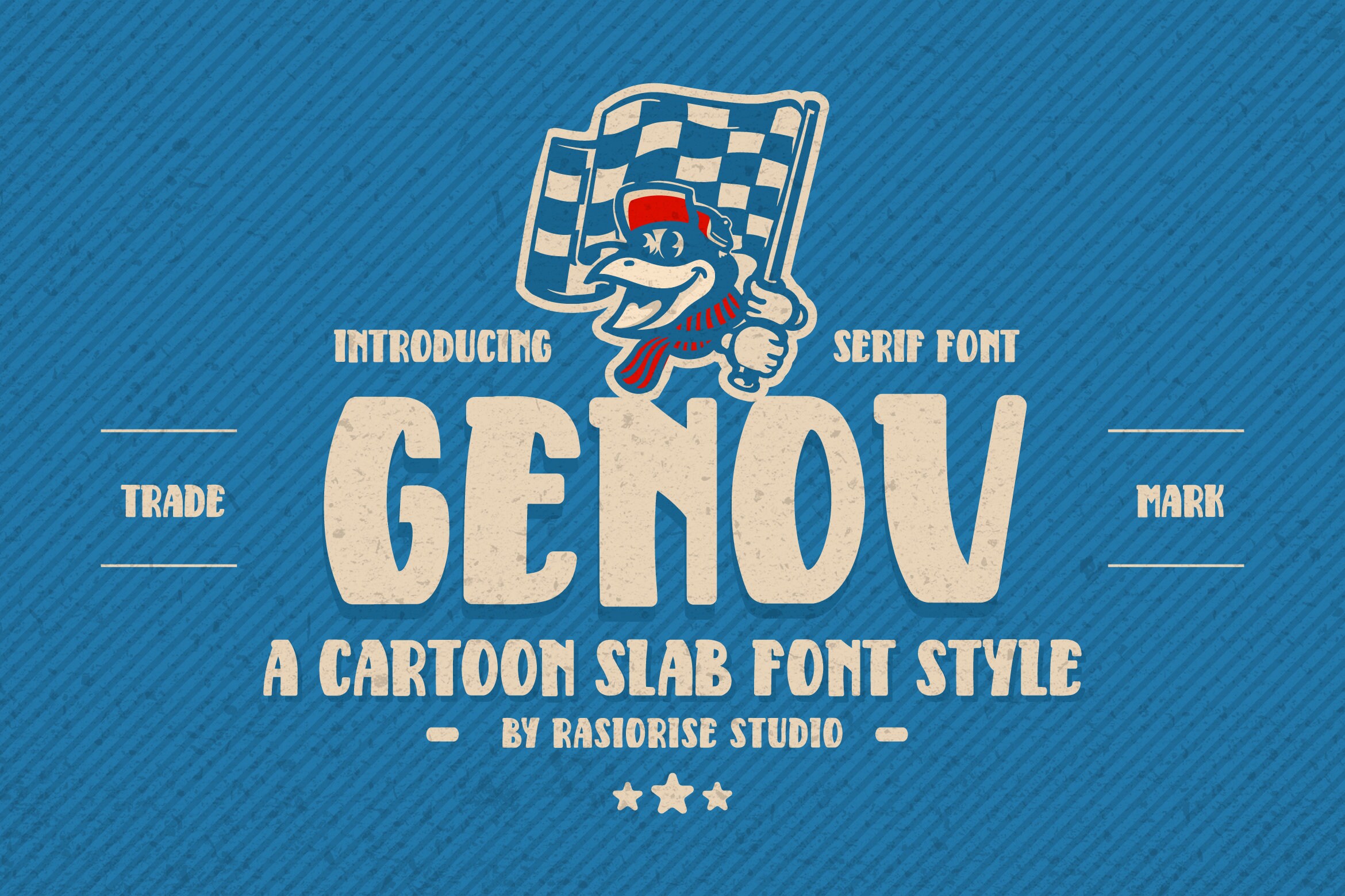 Genov - Cartoon Slab Font, Serif Font, Cartoon Font, Motorcycle Font ...