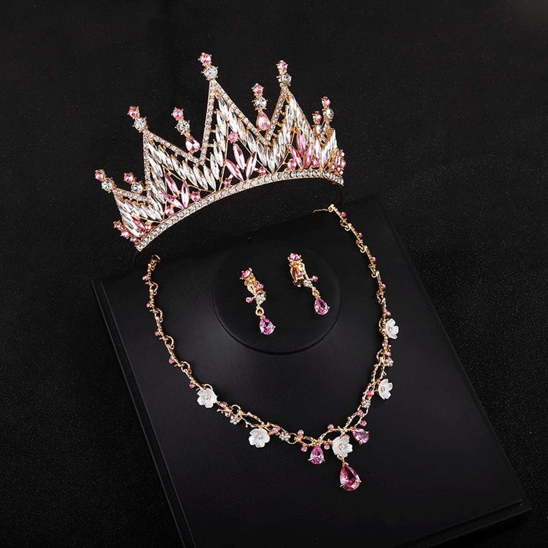 Crystal Princess Crown, Sweet 16, Quinceanera, Communion - Etsy