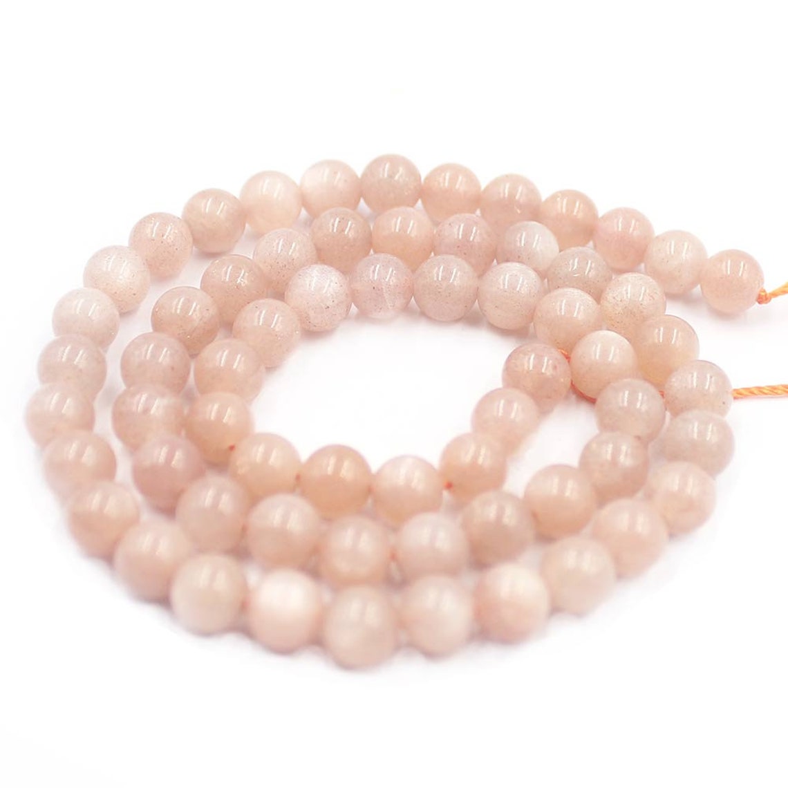 Natural 4 6 8 10 12mm AAA Grade Pure Sun Stone Round Gemstone - Etsy