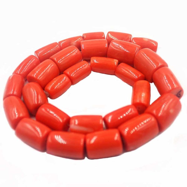 Red Coral Beads - Etsy